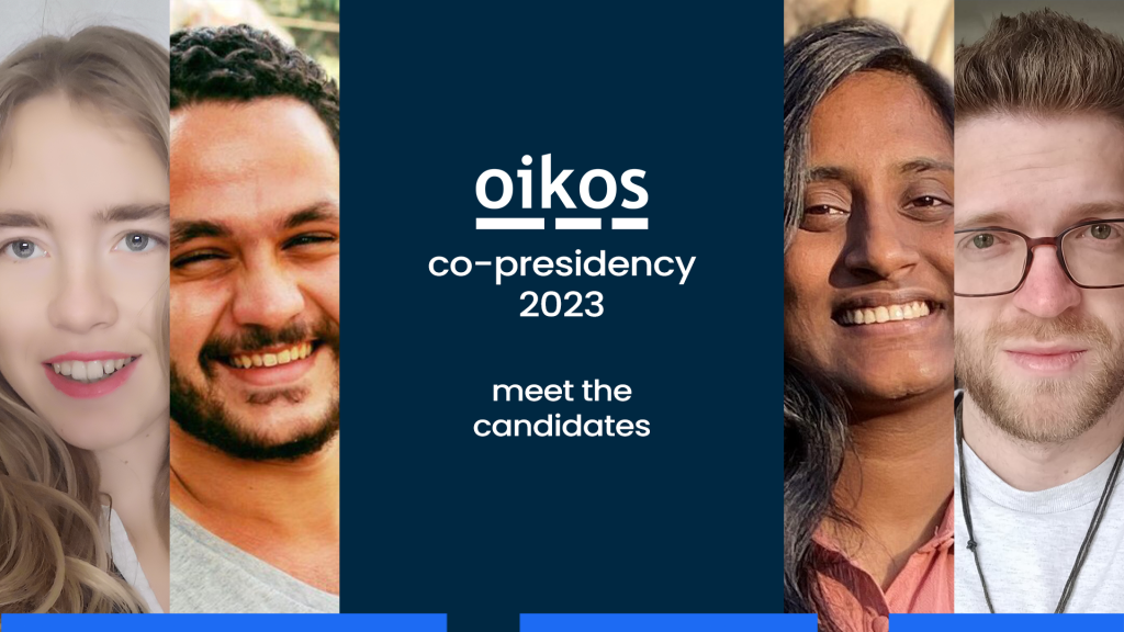 oikos Co-Presidency 2023: Meet the candidates! - oikos International