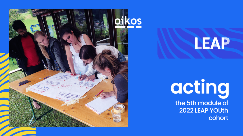 Acting – LEAP YOUth Module 5 - oikos International