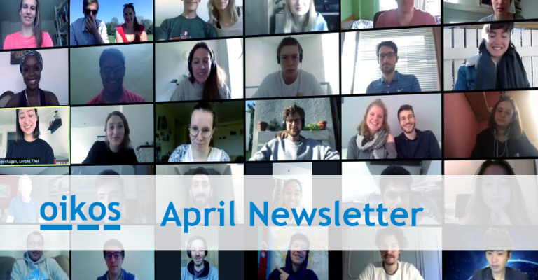 Newsletter: April 2020 - oikos International